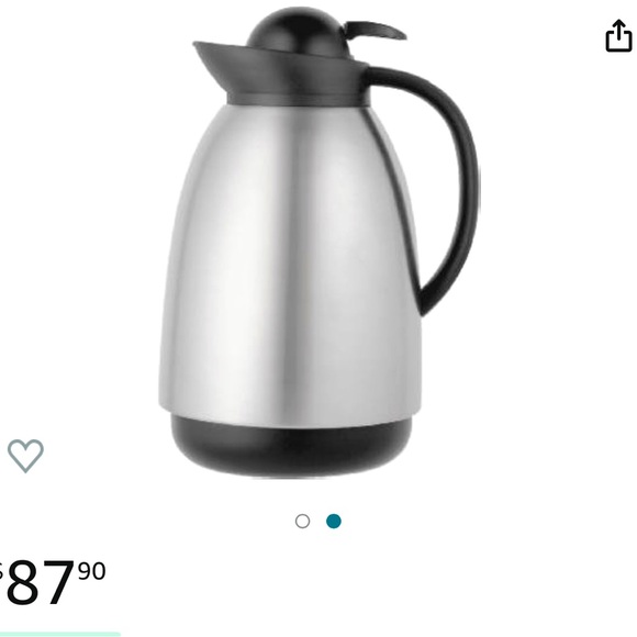 Thermos | Kitchen | Thermos Push Button Carafe For Hot And Cold Water ...